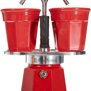 Bialetti | Kitchen | 57 Bialetti Set Mini Express 2 Cups Red Coffee ...